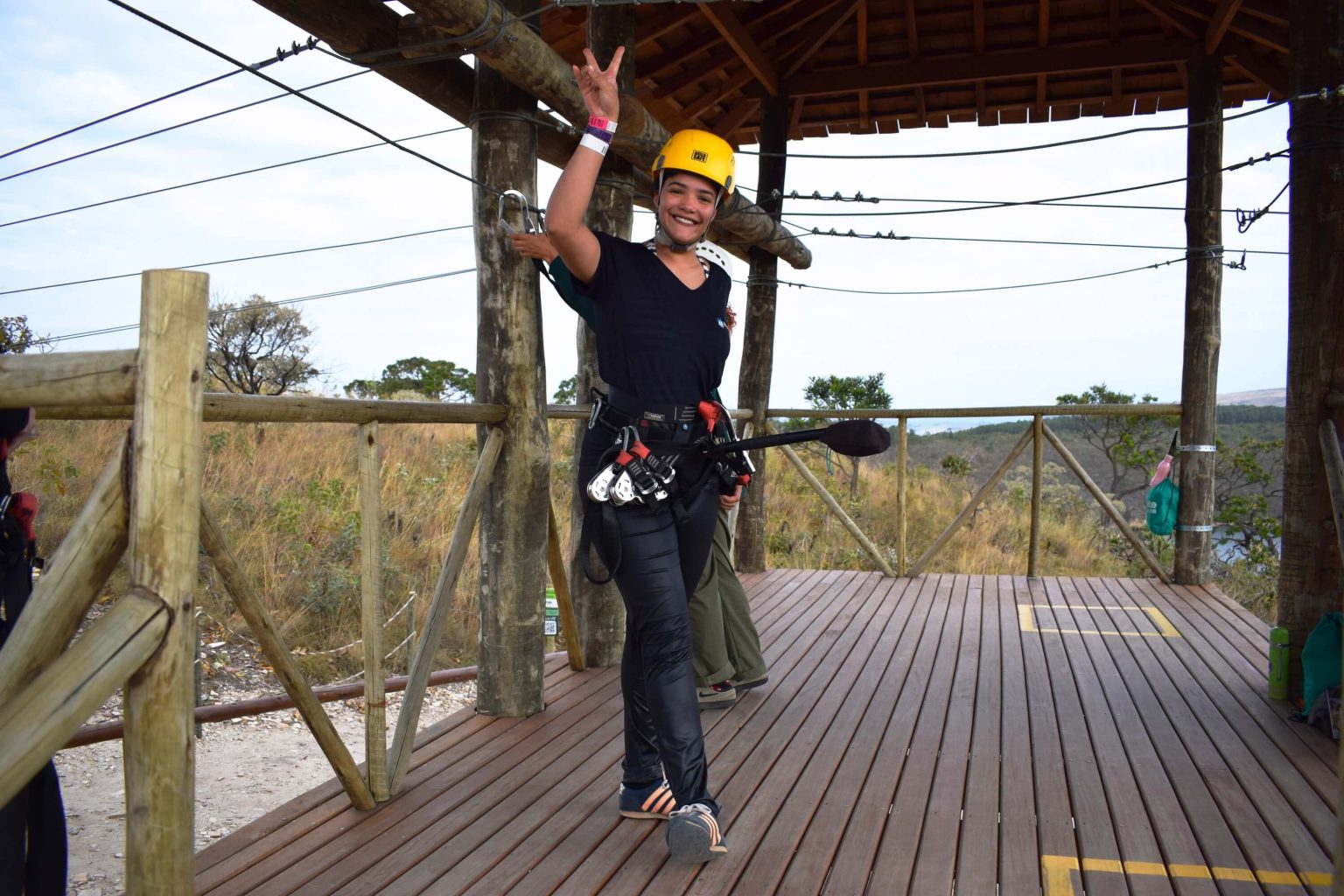 Mirante dos Canyons e a famosa tirolesa de Capitólio