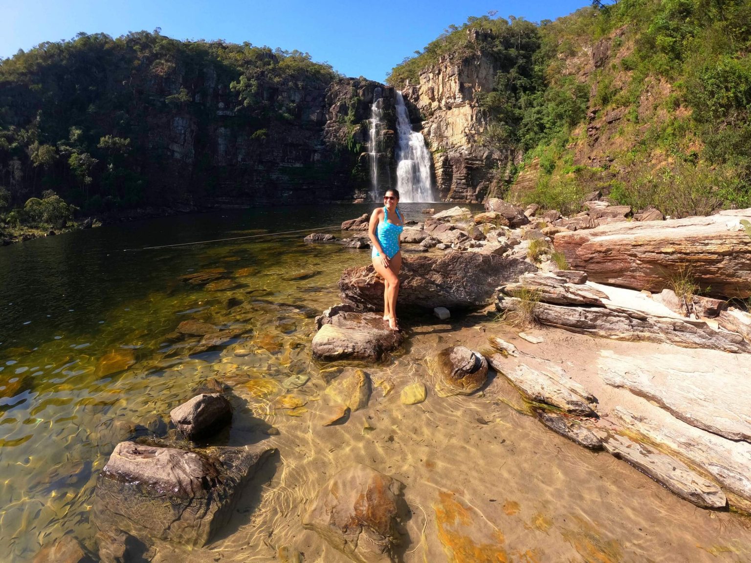 Excursão para Chapada dos Veadeiros saindo de Brasília: Passeio Bate e ...